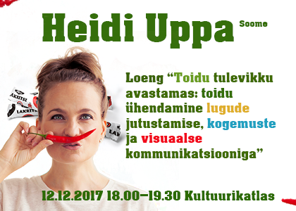 Heidi Uppa (Soome) loeng toidu ühendamisest lugude jutustamise ...